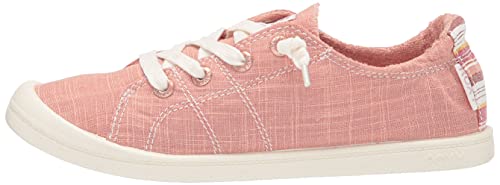 Roxy Women's Rory Slip On Sneaker Loafer Flat, Open Red, 8