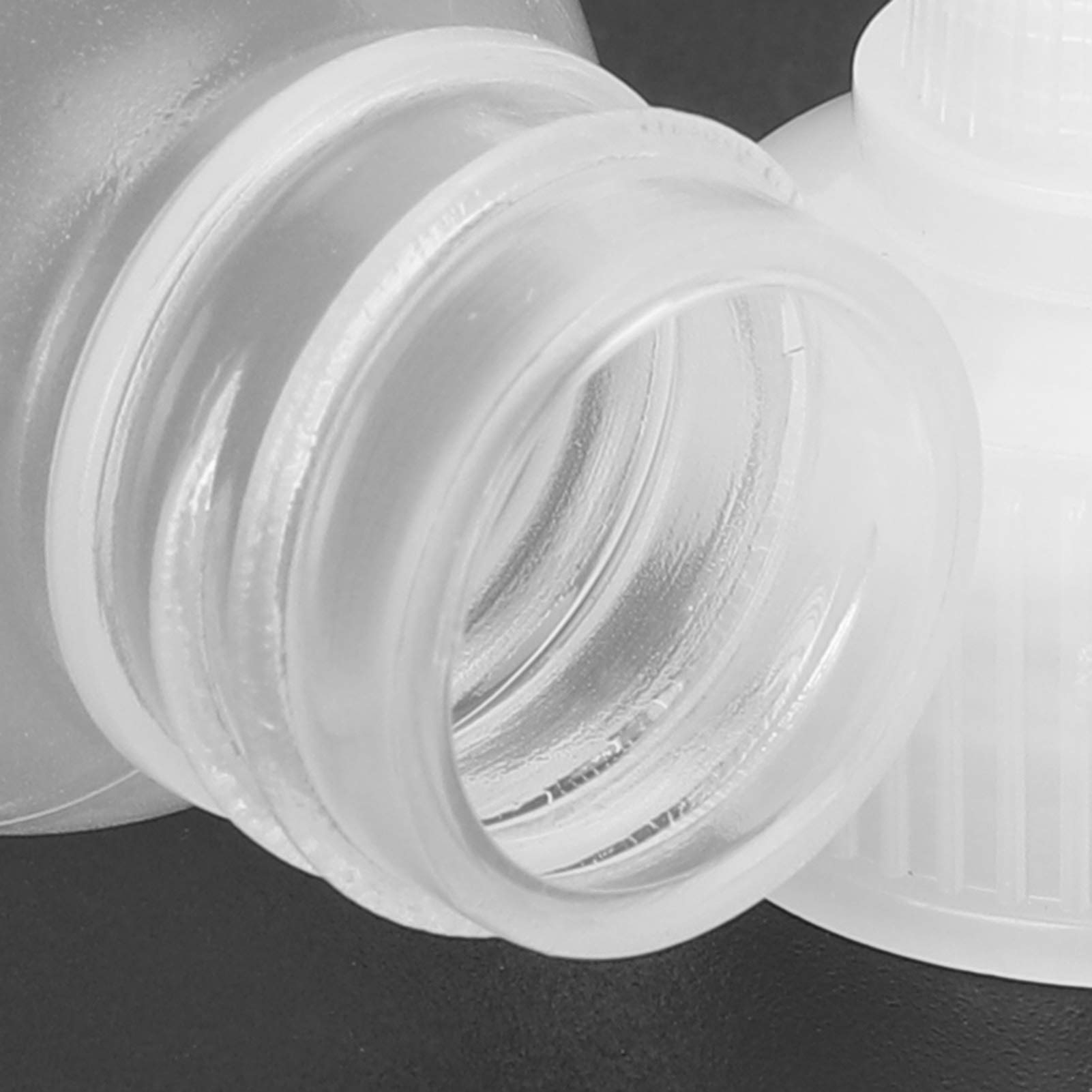 10Pcs Empty Airbrush Bottles, 30ml Paint Storage Bottles Replacement Jars with Scale