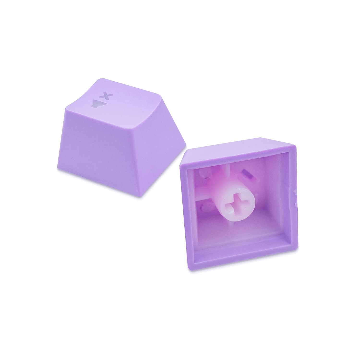 Granvela ABS Keycaps Set for Mechanical Keyboards, 104 Keys | for RGB Backlit | ANSI US-Layout | Campatible with 100% 75% 65% 60% MX Keyboard- Purple