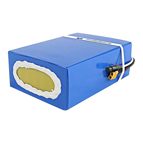 (US Warehouse) Ebike Battery 48V 20AH Waterproof Lithium Battery with 4A Charger for Ebike, Motorcycle, Go Kart, Scooter 48V 1500W 1000W 750W Motor