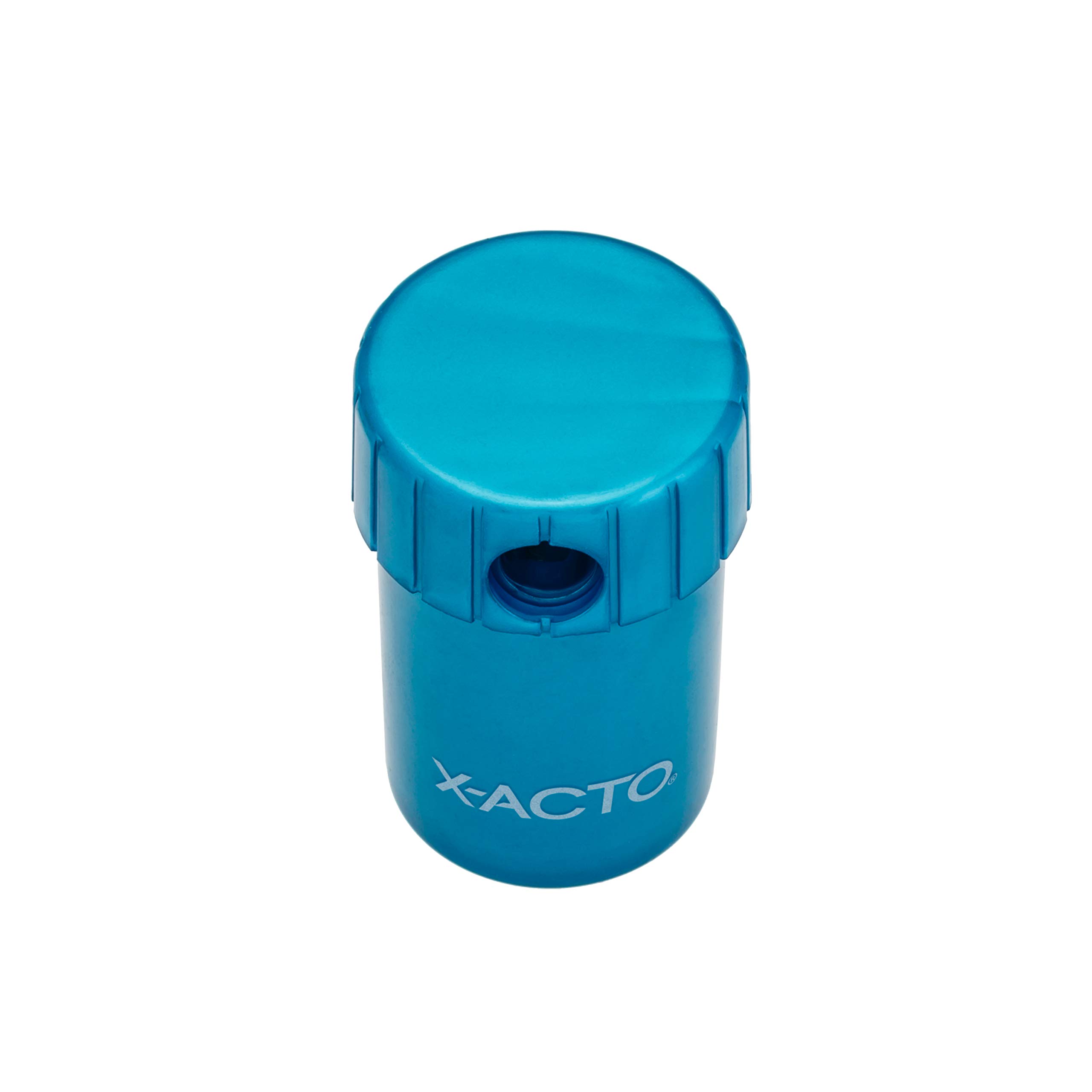 X-ACTO Magnetic Rotating Top Manual Pencil Sharpener, Assorted Colors, 6 Count