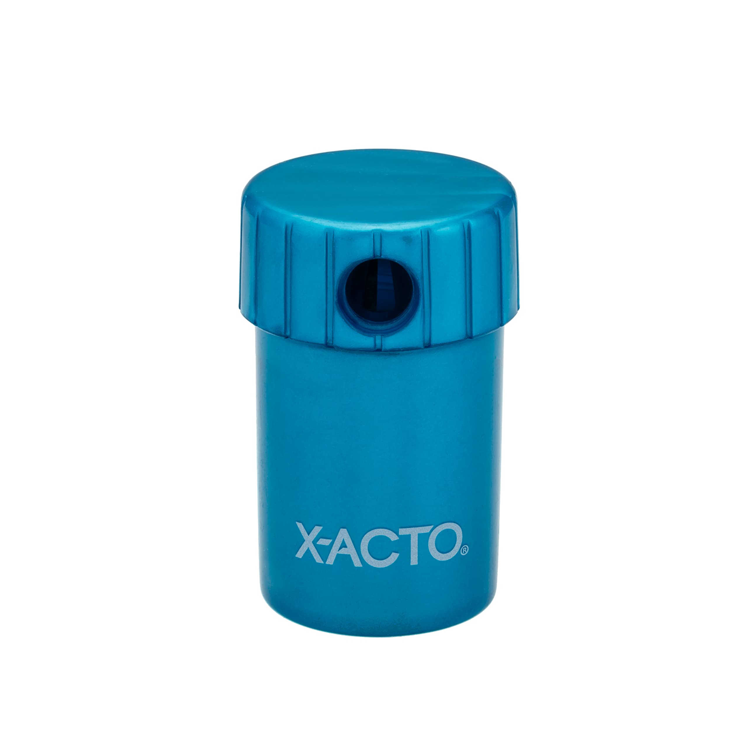 X-ACTO Magnetic Rotating Top Manual Pencil Sharpener, Assorted Colors, 6 Count