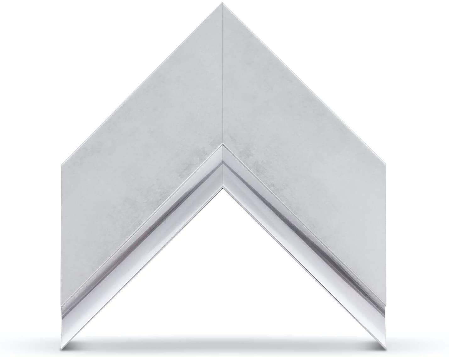 Frame My TV Deco TV Frames - Contemporary Silver Smart Frame Compatible ONLY with Samsung The Frame TV (55", Fits 2021-2025)
