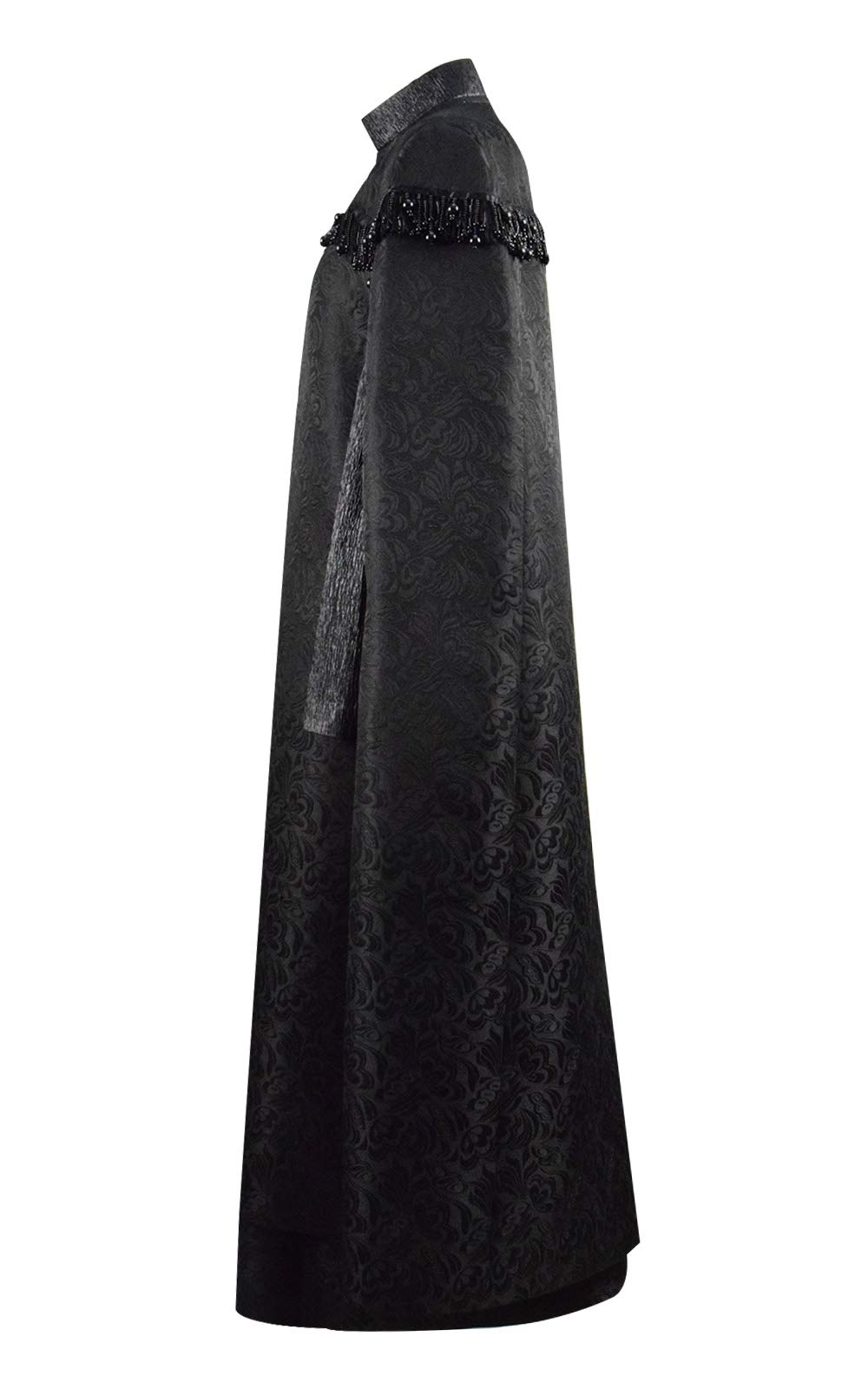 Nanny McPhee Cosplay Costume Black Cloak Top and Skirt Full Set Suit Halloween Outfits (X-Large, Black)