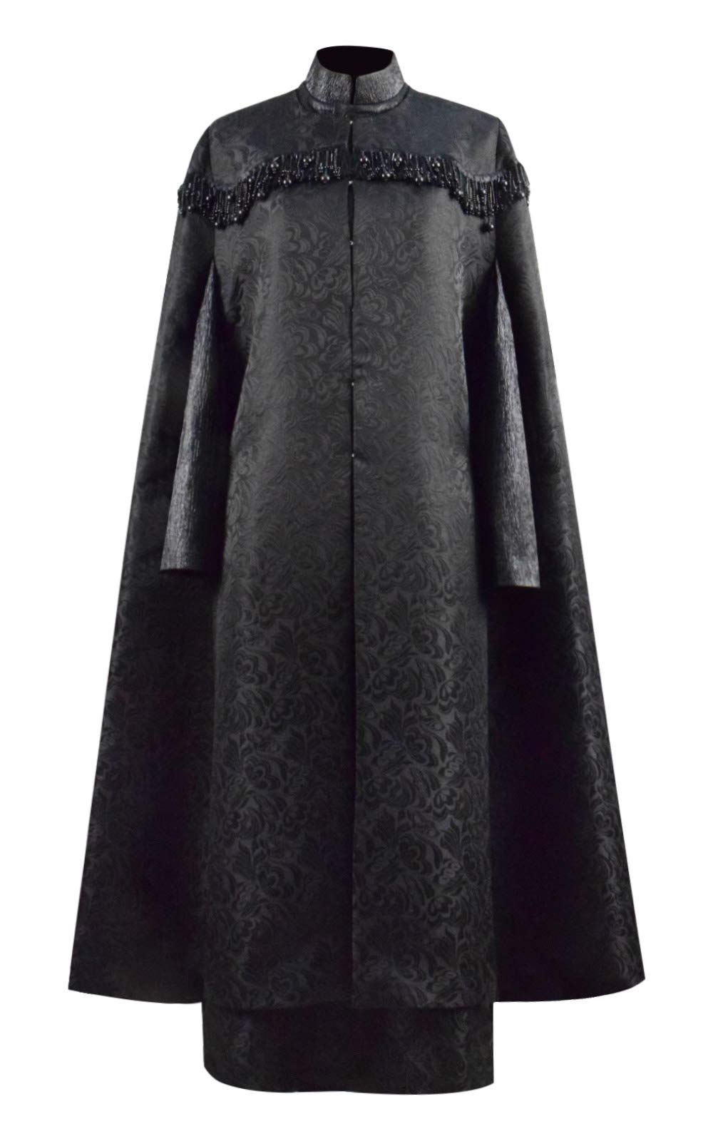 Nanny McPhee Cosplay Costume Black Cloak Top and Skirt Full Set Suit Halloween Outfits (X-Large, Black)