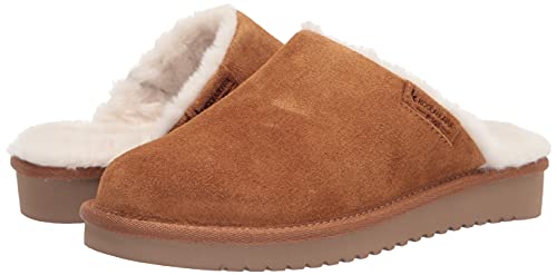 Koolaburra by UGG Women's Sonele Slipper, Chestnut, Size 7