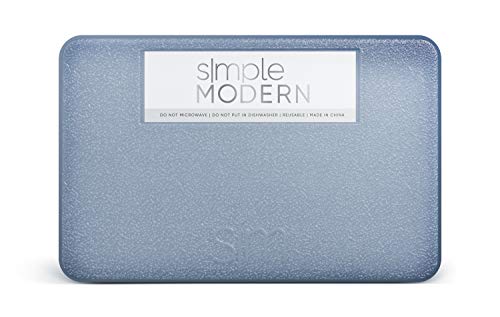 Simple Modern Ice Pack for Lunch Box | Reusable Freezer Safe Icepack for Bento Box, Cooler, Lunch Bags | 2 Pack | Clear