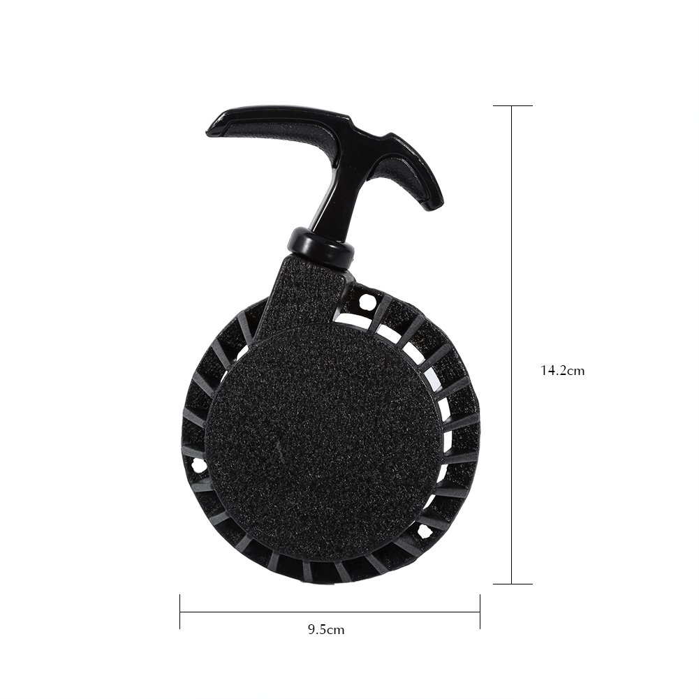 Pull Start Recoil Starter Mini Pocket Pull Start Assembly Manual Pull Start Mototec 50cc Pull Start Fit for 49CC 50cc Pocket Bike Dirt Bike Motorcycle ATV Moto Quad