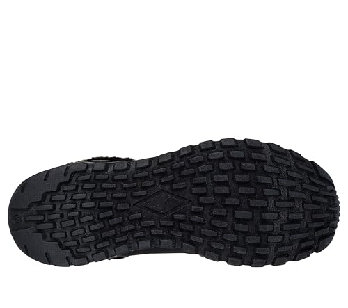 Skechers Women's UNO Rugged-Fall AIR Fashion Boot, Black/Black, 10