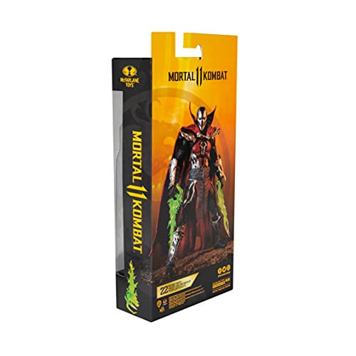 McFarlane Toys Mortal Kombat Malefik Spawn 7" Action Figure with Accessories