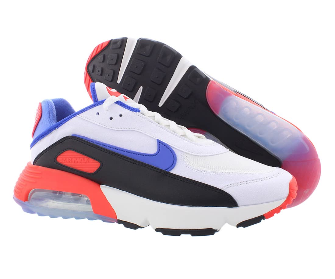 Nike mens Air Max 2090 Eoi Running Trainers Da9357 Shoes, Summit White/Racer Blue-black, 10