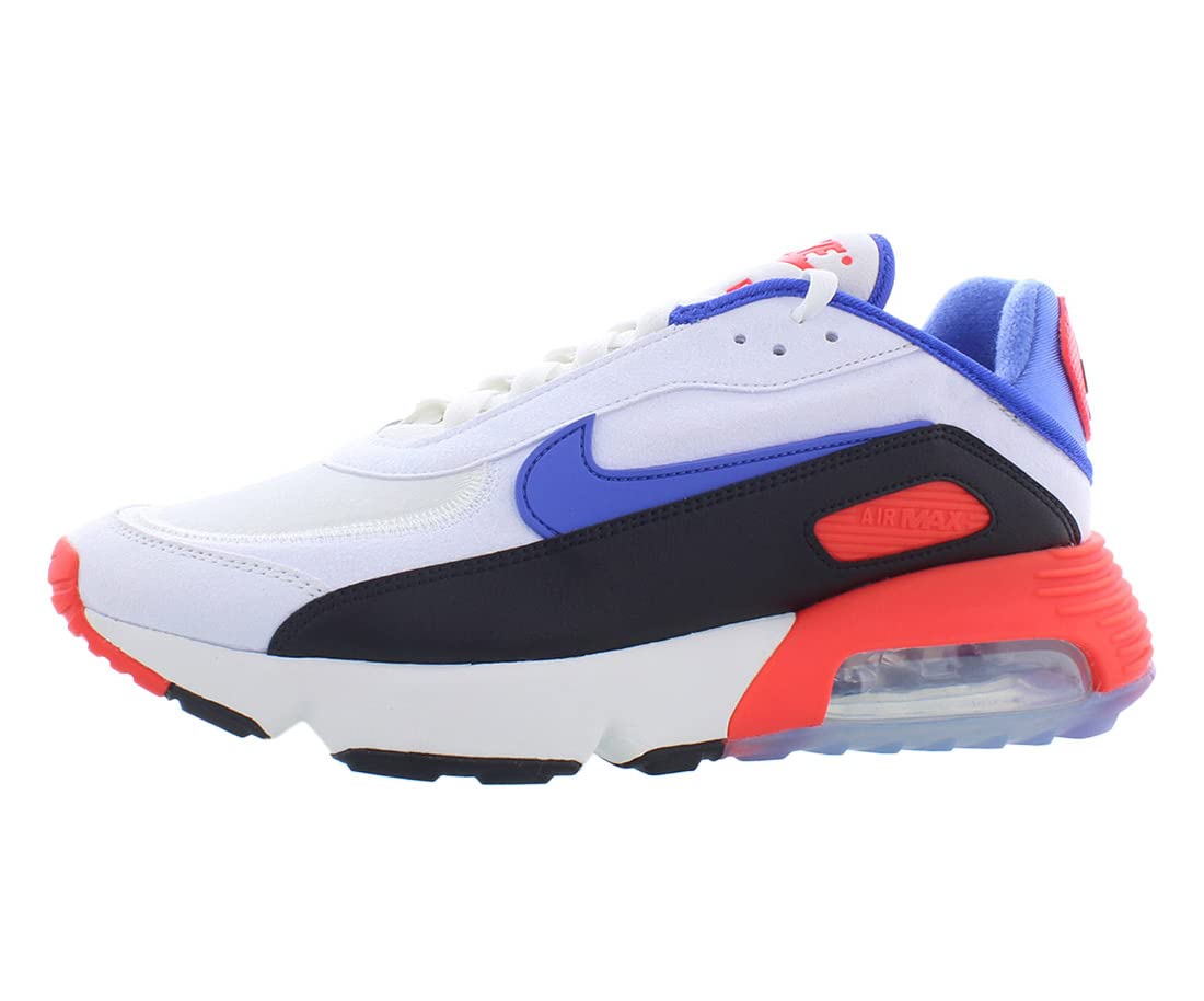 Nike mens Air Max 2090 Eoi Running Trainers Da9357 Shoes, Summit White/Racer Blue-black, 10