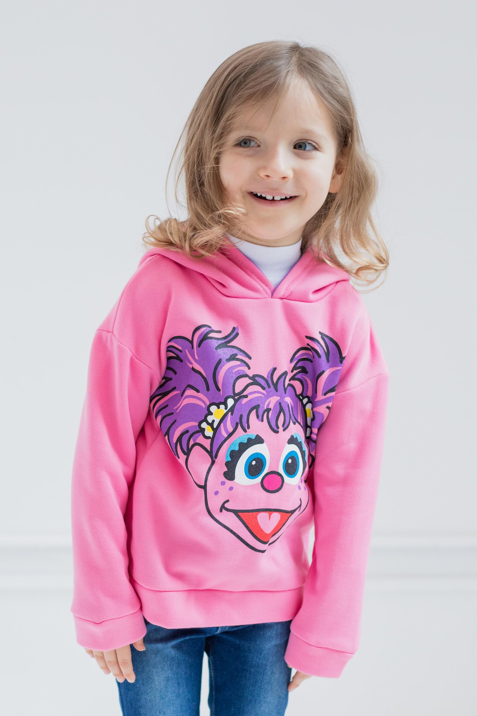 Sesame Street Abby Cadabby Toddler Girls Pullover Hoodie Abby Cadabby 3T