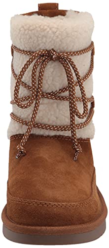 Koolaburra by UGG womens K Michon Short Boot, Chestnut, Size 2