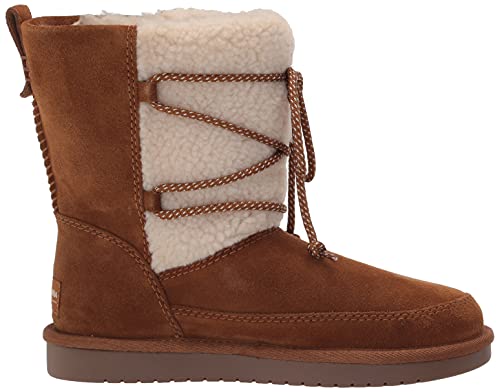Koolaburra by UGG womens K Michon Short Boot, Chestnut, Size 2