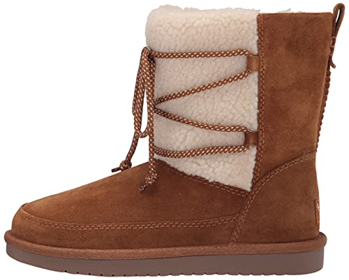 Koolaburra by UGG womens K Michon Short Boot, Chestnut, Size 2