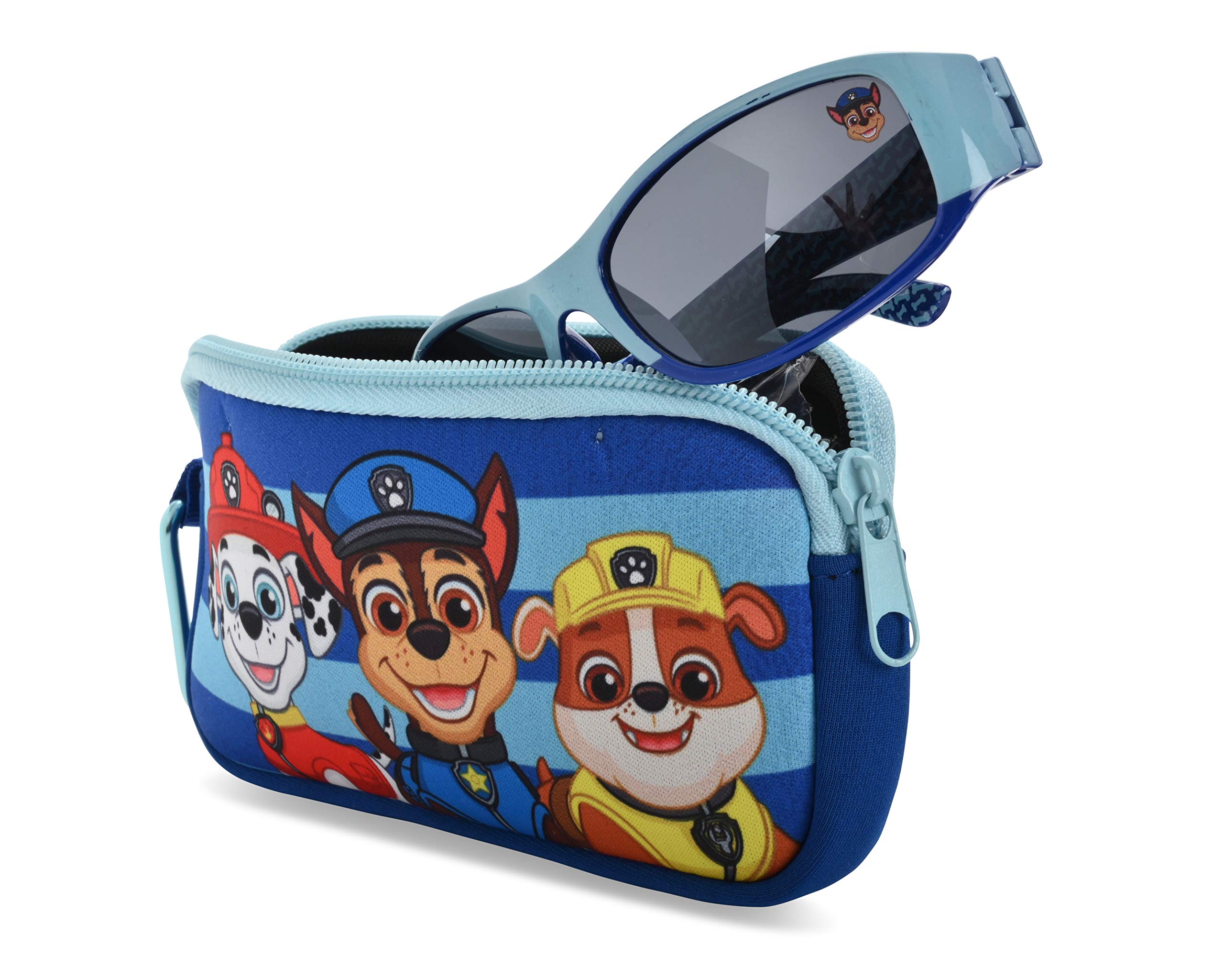 Nickelodeon Paw Patrol Kids Sunglasses with Glasses Case and UV Protection (Paw Patrol 3)