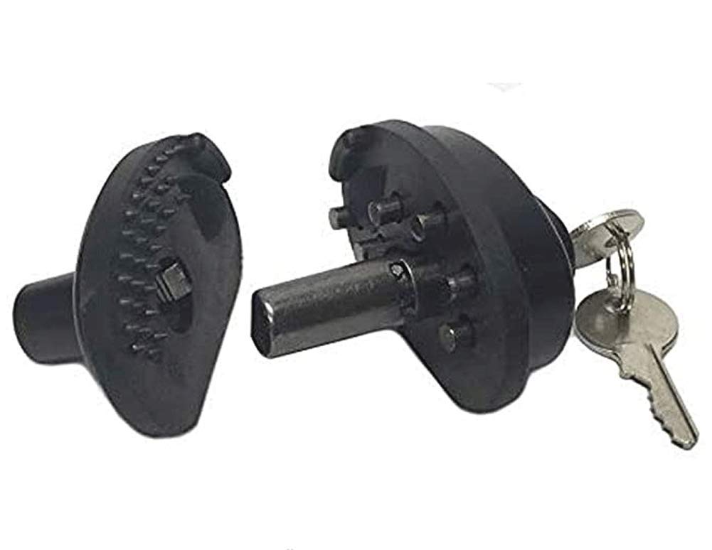 Yoknow Trigger Lock - fits Most Firearms, Handguns, Rifles, bb Gun and Shot Guns, Gun Lock with Keys, Gun Trigger Lock (3pcs)