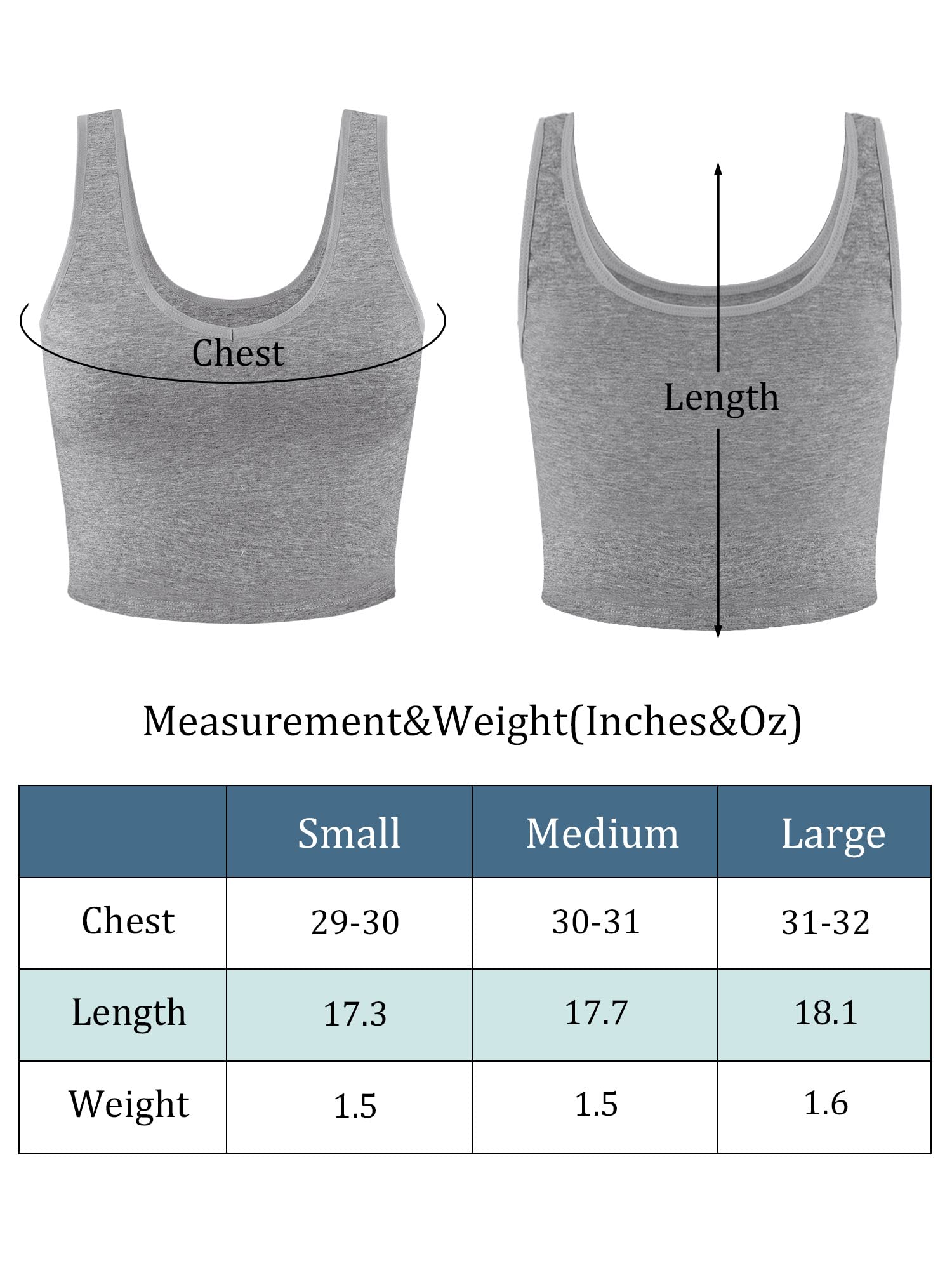6 Pieces Women Basic Crop Tank Tops Sleeveless Sports Crop Top(Adorable Style, Medium)