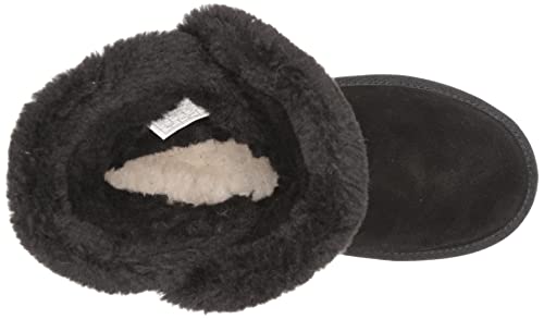 Koolaburra by UGG Women's Delene Short Boot, Black, Size 10
