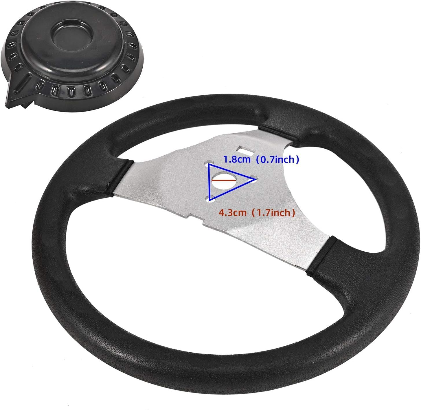 300mm Steering Wheel Tie Rod Rack Adjustable Shaft Tie Rod Kits for Go Kart ATV UTV 110cc 125cc 140cc 150cc