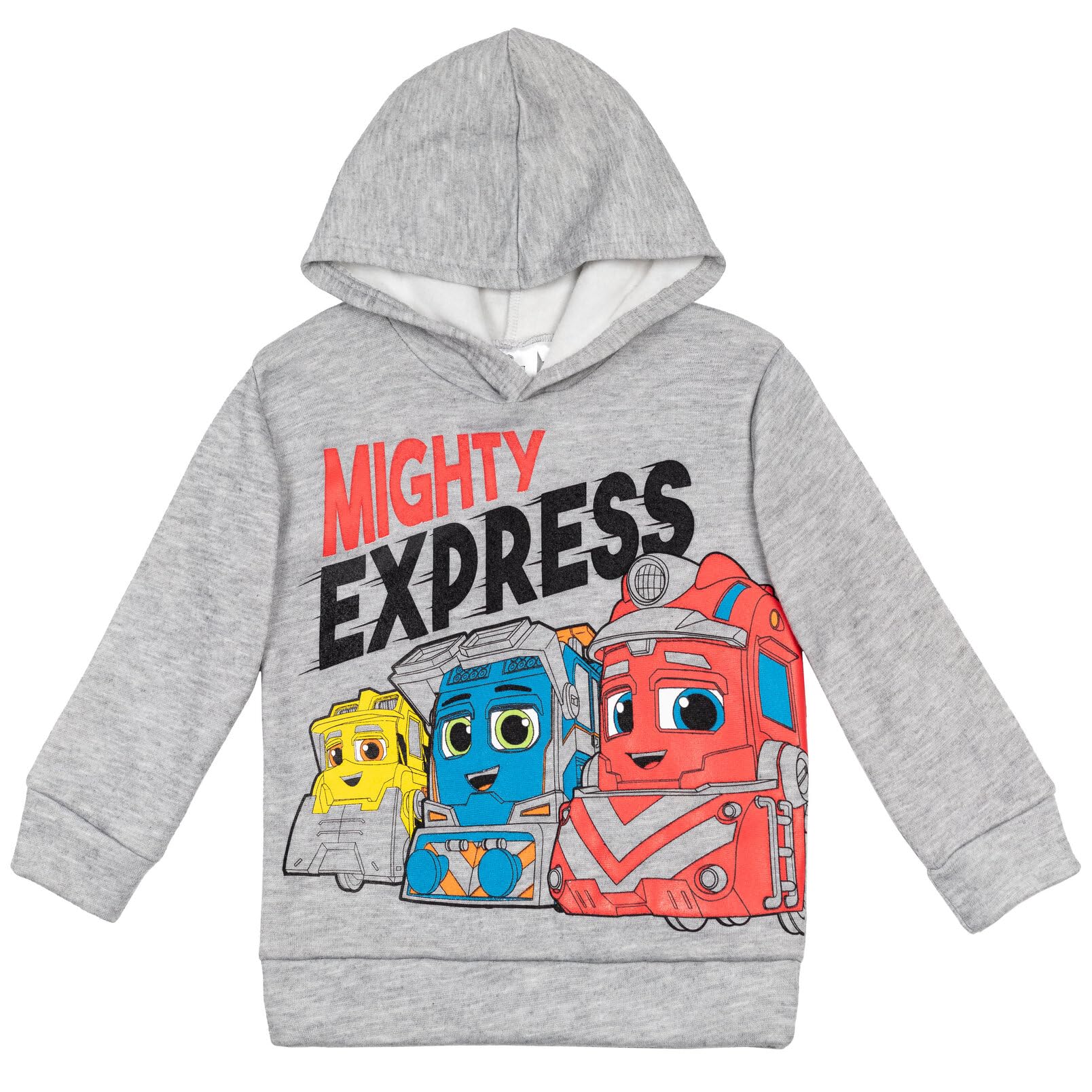 Mighty Express Nate Milo Brock Little Boys Fleece Pullover Hoodie and Pants Outfit Set Gray/Black 7-8