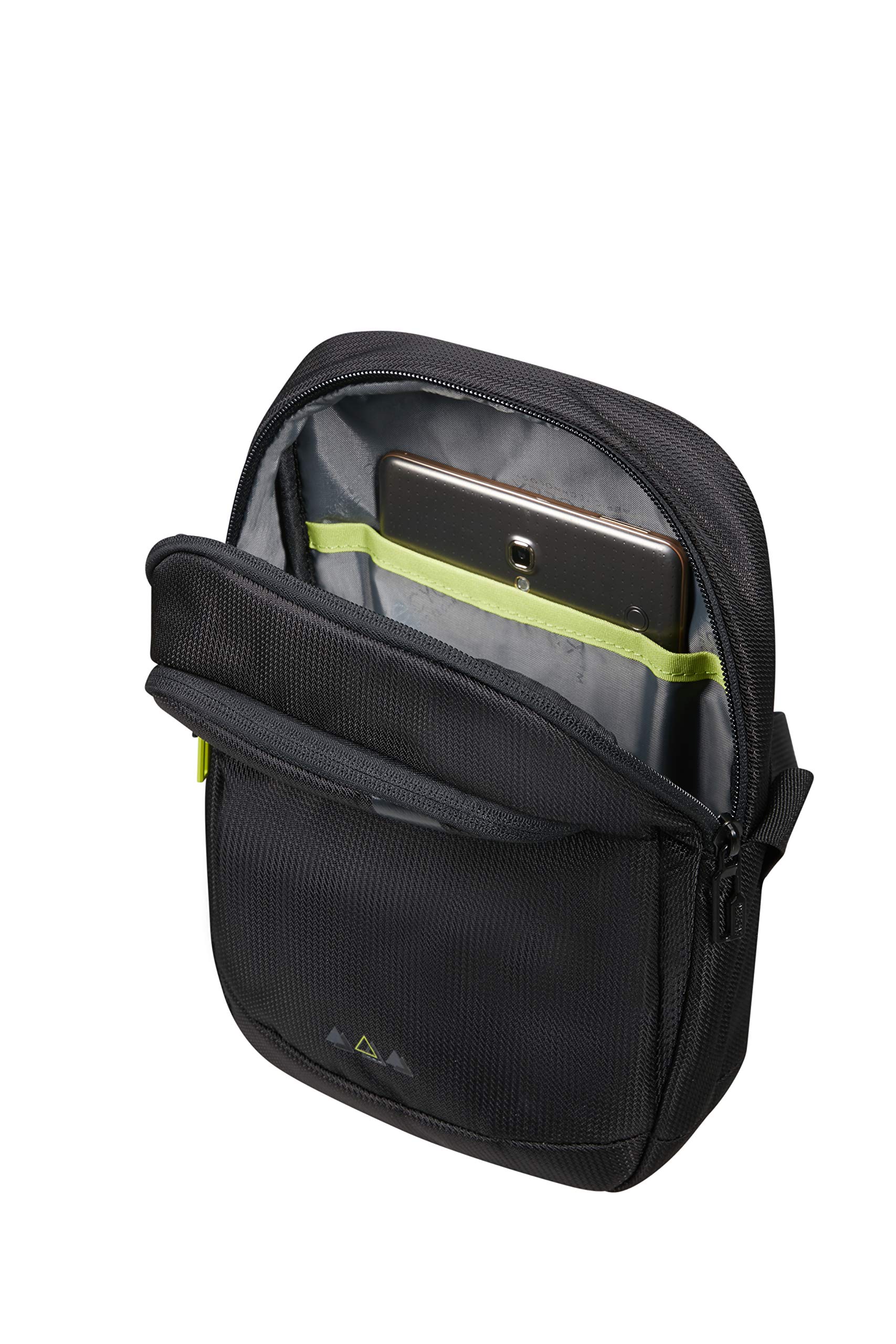 American Tourister Shoulder Bags for Tablets, Black, 9.7 Zoll (28 cm – 5.5 L)