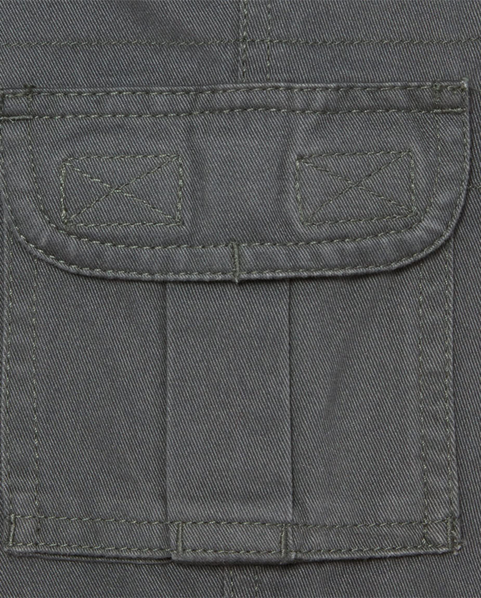 The Children's Place Boys Pull on Cargo Pants,Black/Flax/Gray Steel/New Navy 4 Pack,8
