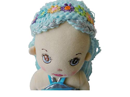 JUSTSWAG Mermaid Doll Light Blue Sequins Color | Mermaid Plush | Soft Toy Premium Quality | 18''