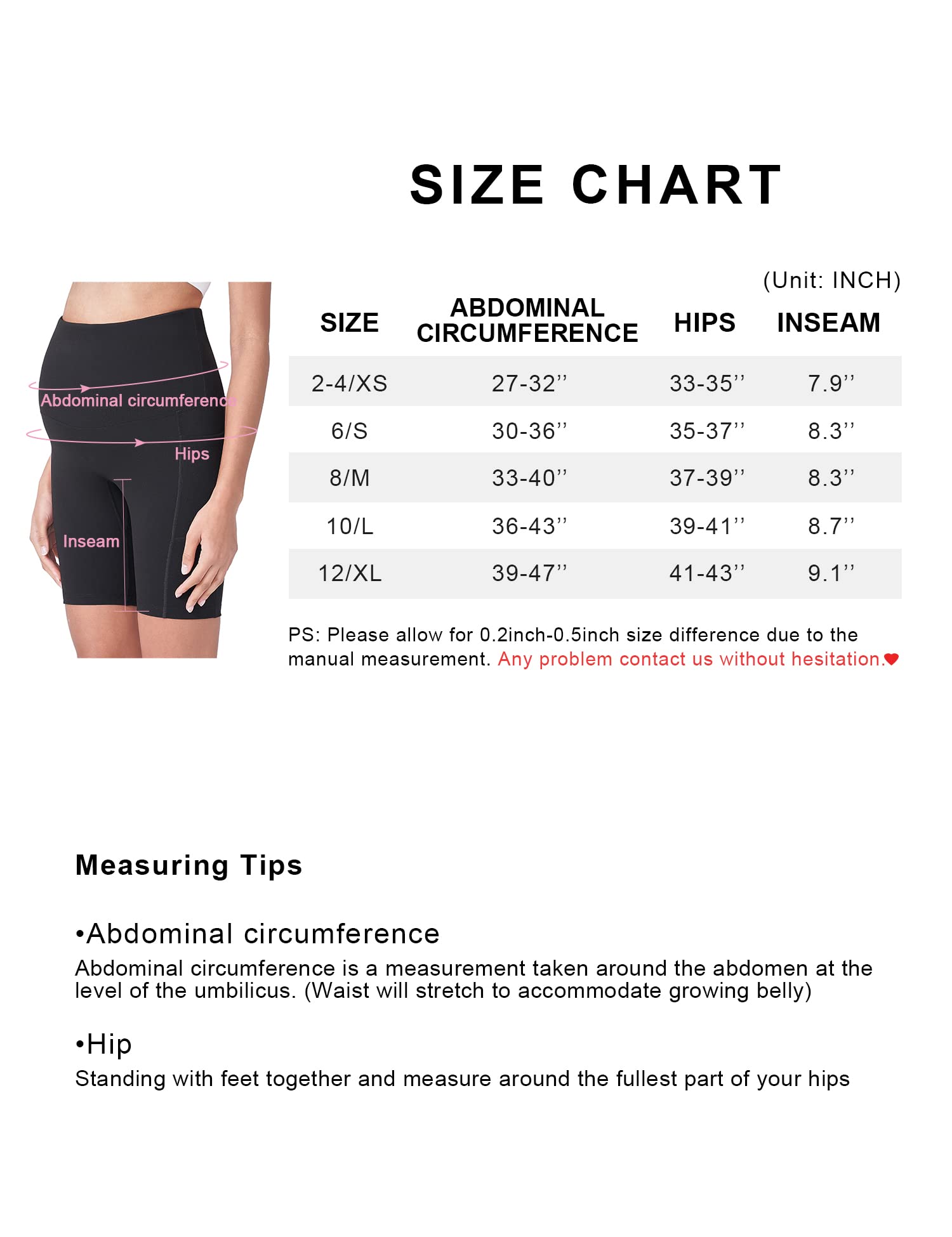 POSHDIVAH Women's Maternity Yoga Shorts Over The Belly Bump Workout Active Short Pants Light Green 8" Large