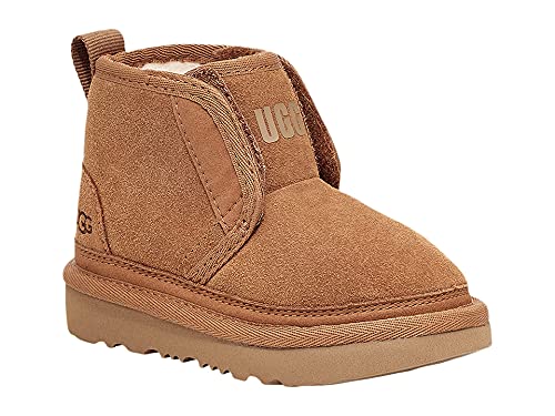 UGG Unisex-Child Neumel Ez-Fit Boot, Chestnut, 7