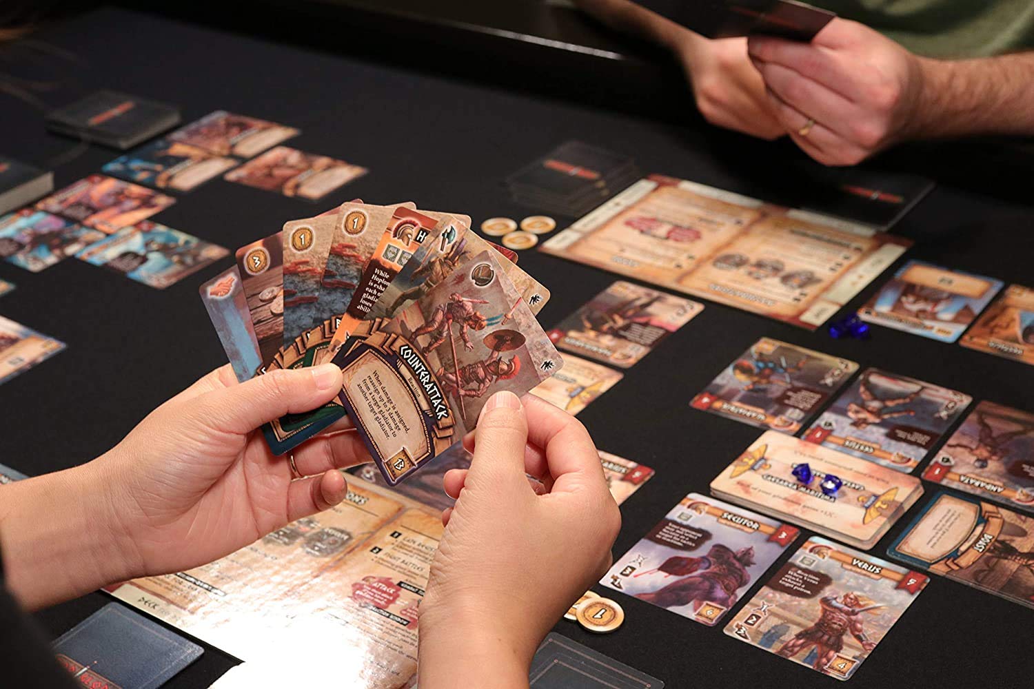 Spielcraft Games for Glory: The Game of Gladiatorial Combat and Deck Building