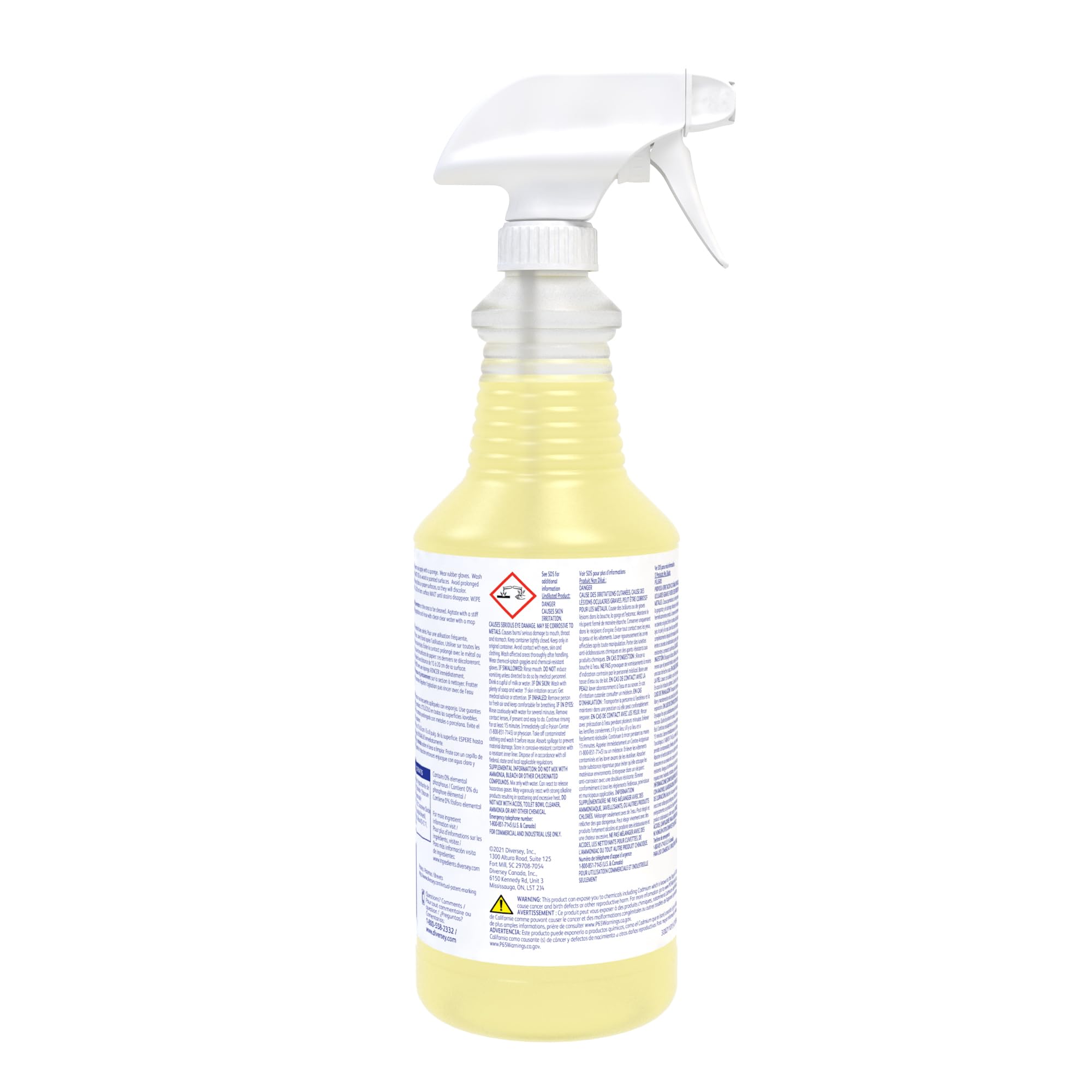 CREW Diversey Tile And Grout Rejuvenator, 32 Oz Spray Bottle, 12/carton
