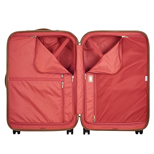 DELSEY PARIS Chatelet Air Hardside Luggage, Spinner Wheels, Chocolate Brown, Carry-on 21 Inch