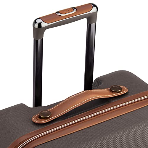 DELSEY PARIS Chatelet Air Hardside Luggage, Spinner Wheels, Chocolate Brown, Carry-on 21 Inch