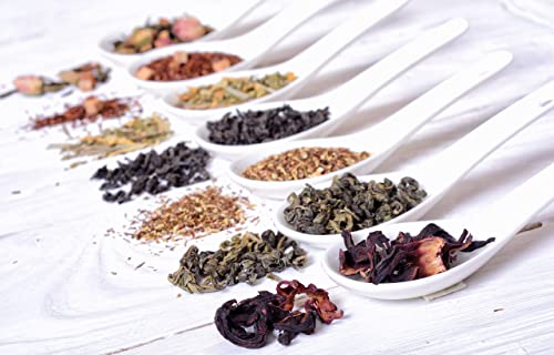 Cha4TEA 100-Count Variety Sampler Pack for Keurig K-Cup Brewers, 10 Flavors