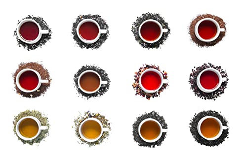 Cha4TEA 100-Count Variety Sampler Pack for Keurig K-Cup Brewers, 10 Flavors