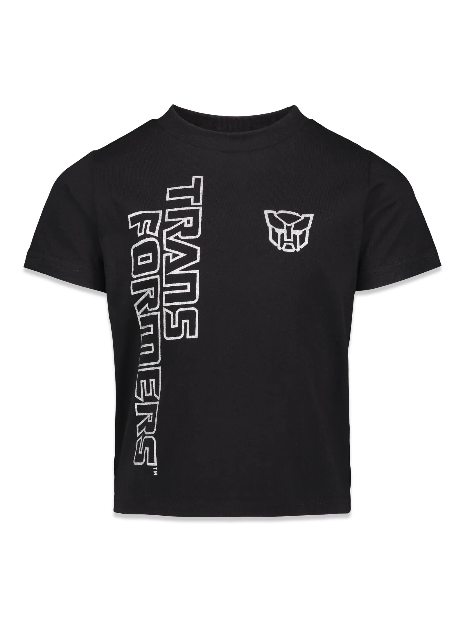 Transformers Optimus Prime Bumblebee Megatron Little Boys 3 Pack Graphic T-Shirts Red/Yellow/Black 7-8