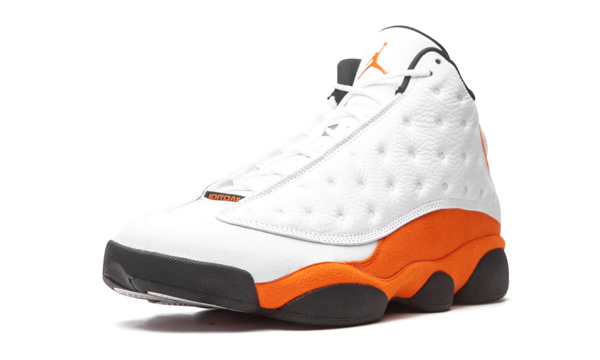 Nike Men's Air Jordan 13 Retro Starfish, White/Black/Starfish, 12