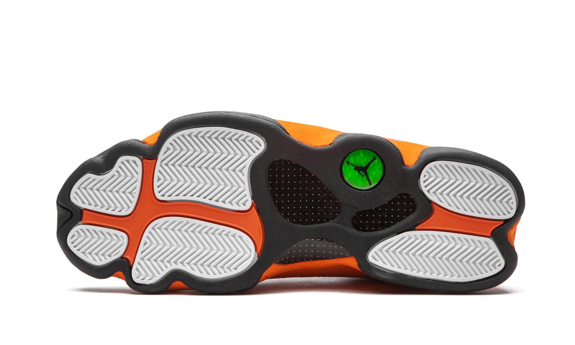 Nike Men's Air Jordan 13 Retro Starfish, White/Black/Starfish, 12