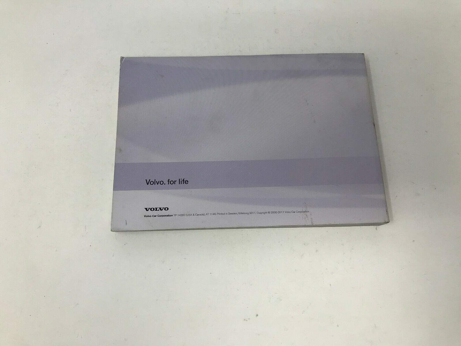 2012 Volvo S60 Owners Manual Case Handbook with Case OEM Z0A0390