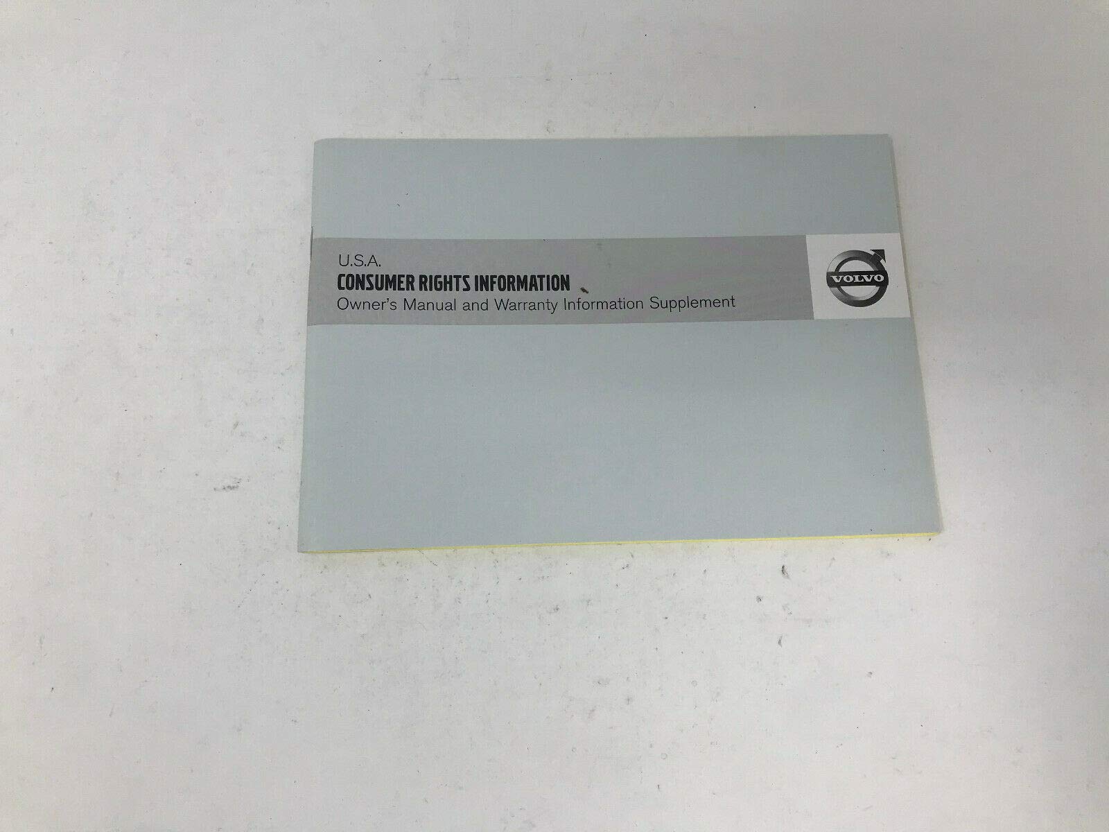 2012 Volvo S60 Owners Manual Case Handbook with Case OEM Z0A0390