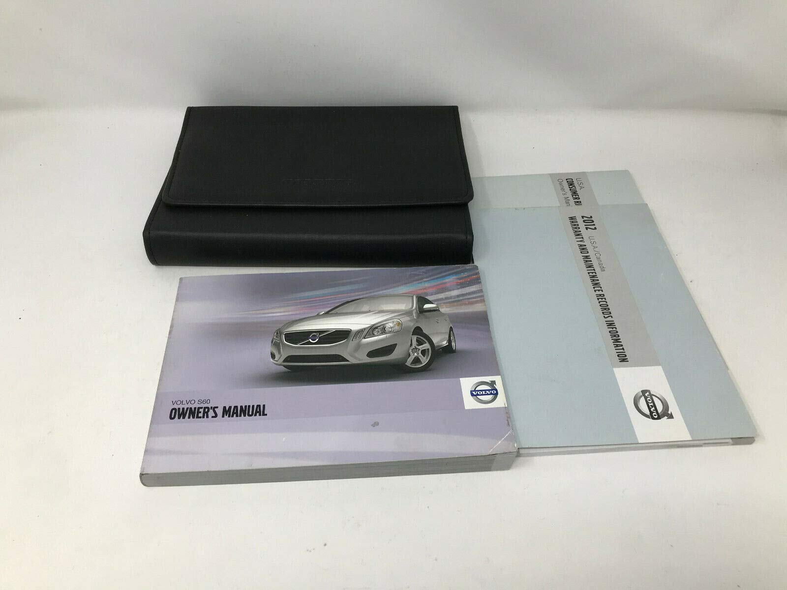 2012 Volvo S60 Owners Manual Case Handbook with Case OEM Z0A0390