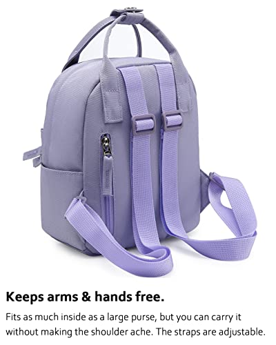 HotStyle 8811s Extra Mini Backpack Purse Little Bag Cute for Girls, Lavender
