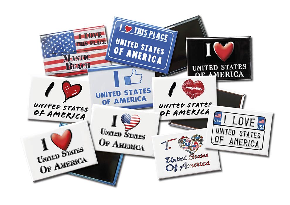 Joy in Mercer County, Illinois Fridge Magnet Magnets Usa Souvenir I Love Gift Calamita (Var. TARGA)
