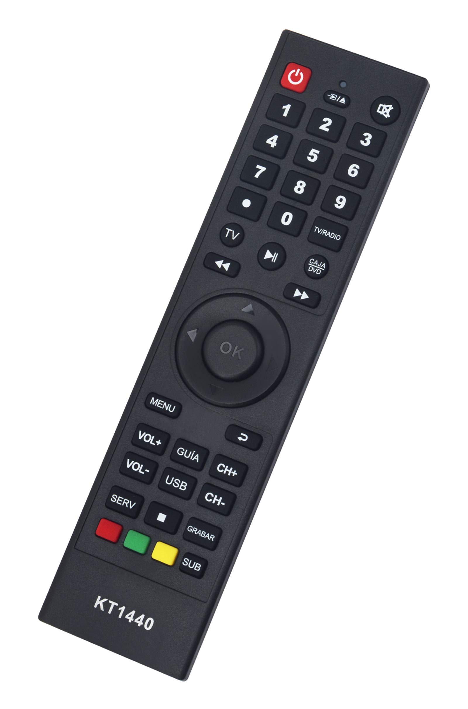 KT1440 Universal Remote Control Replacement fit for Haier Panda ATEC DTV Gelec Soyea TV Wentai DVD