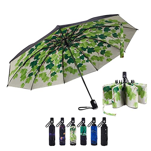 ElifeAcc Windproof Travel Umbrella, Golf Rain Umbrellas for Men & Women - UMBRELLAS Spectrum Popular Style for Travel, Camping, Hiking, Backpacking, Fishing and Other Outdoor Activities