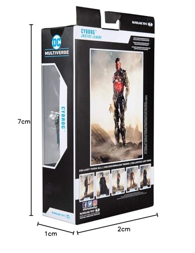 McFarlane Toys DC Justice League Movie Cyborg 7" Action Figure