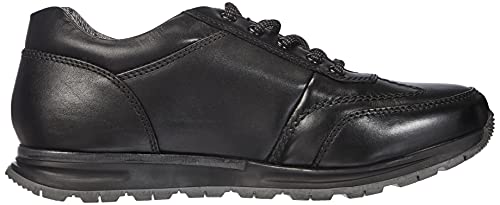 bugatti Men's Low-Top Sneakers, Black, 10.5 Wide