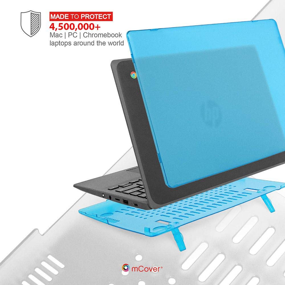 mCover Case Compatible for 2020~2022 11.6" HP Chromebook 11a-NAxxxx Series laptops ONLY (NOT Fitting Any Other HP Models) - Black